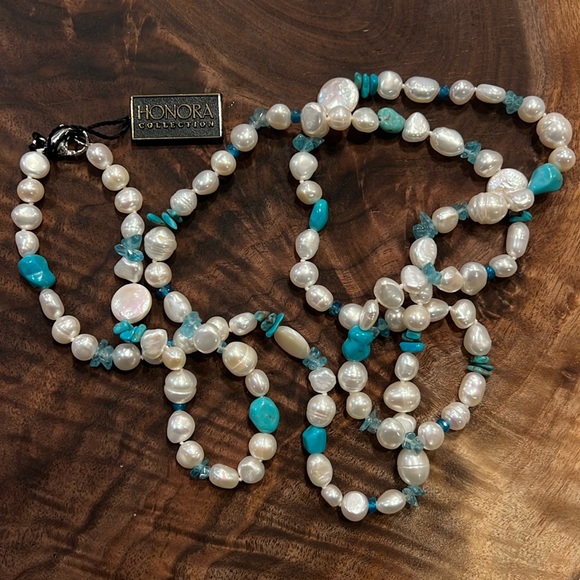 Honora | Jewelry | Honora Collection 4 Fresh Water Pearl Necklace ...